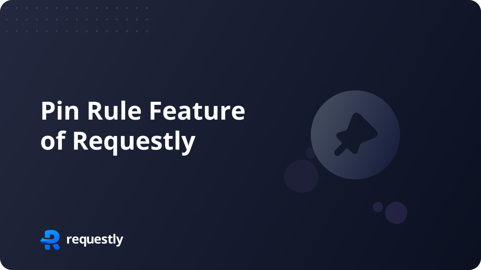 How to pin rules in Requestly