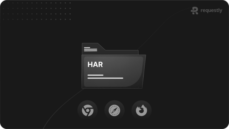 How to generate HAR files in Chrome, Firefox & Safari?