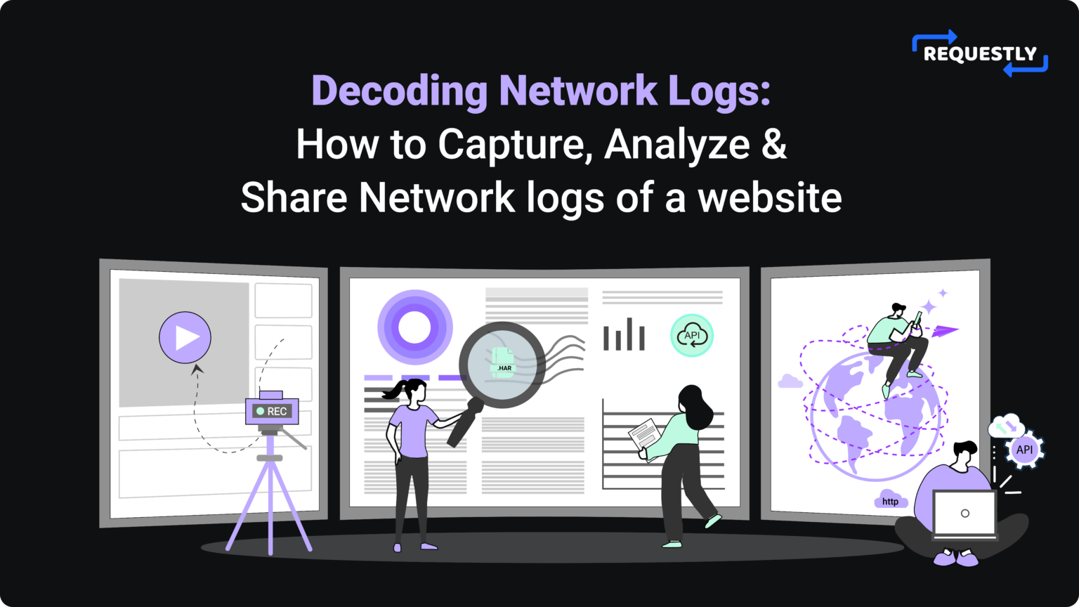 Decoding Network Logs: How to Capture, Analyze & Share Network logs of ...