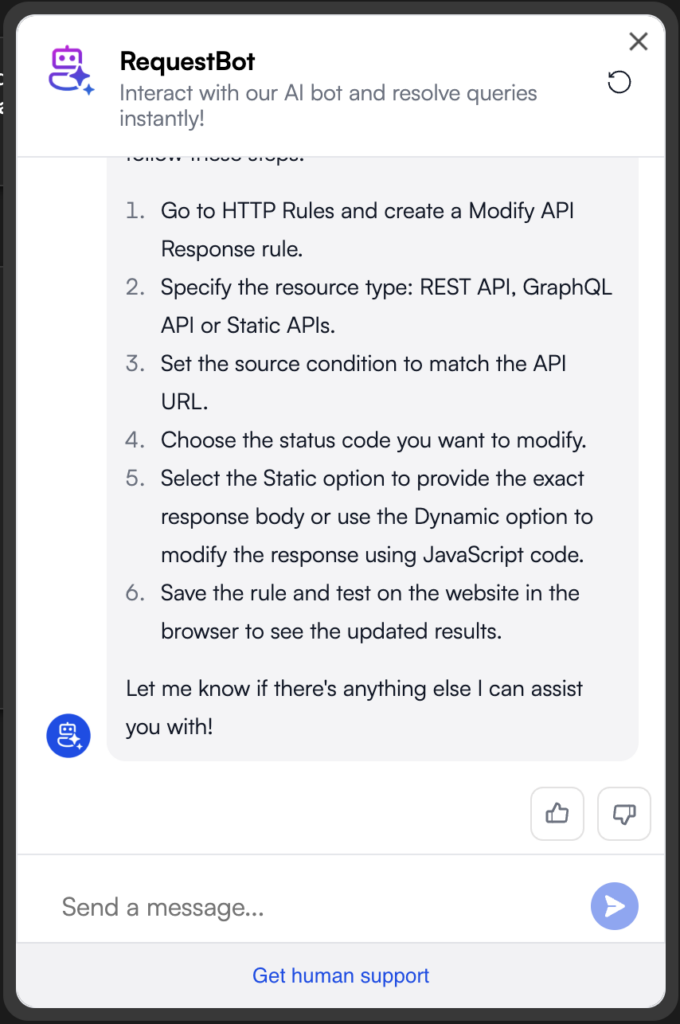 Introducing RequestBot – AI Assistant in Requestly