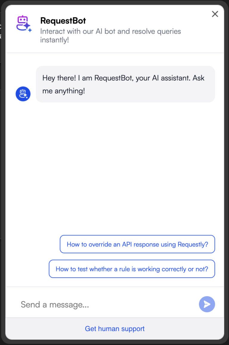 Introducing RequestBot – AI Assistant in Requestly