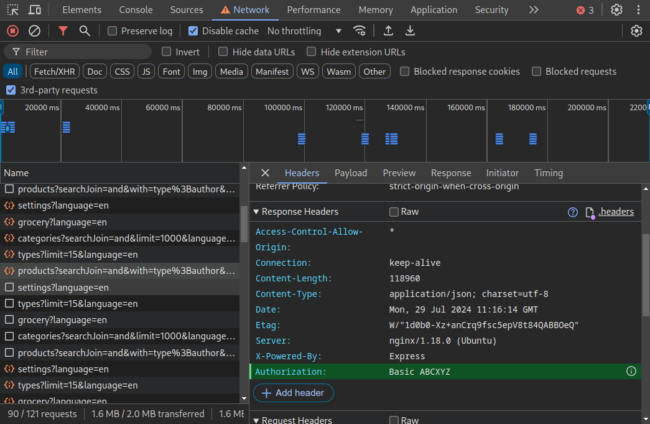 How to use Chrome DevTools as a Request Interceptor