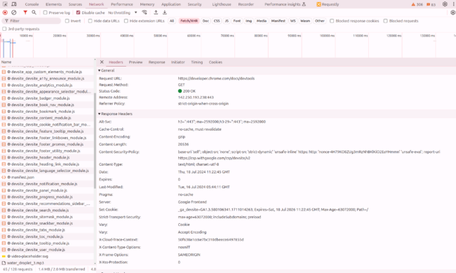 Monitoring and Debugging APIs with Chrome Request Interceptors