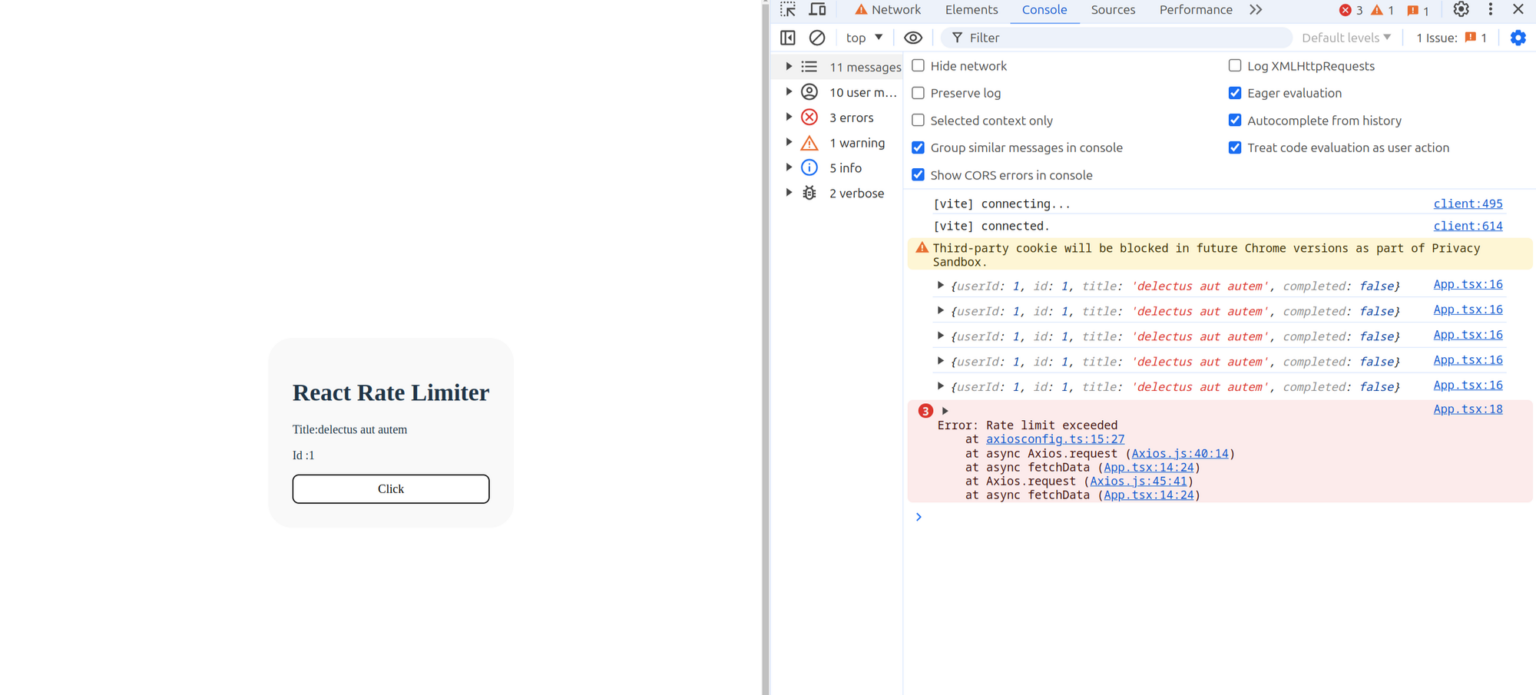 HTTP Interceptors for API Rate Limiting and Throttling