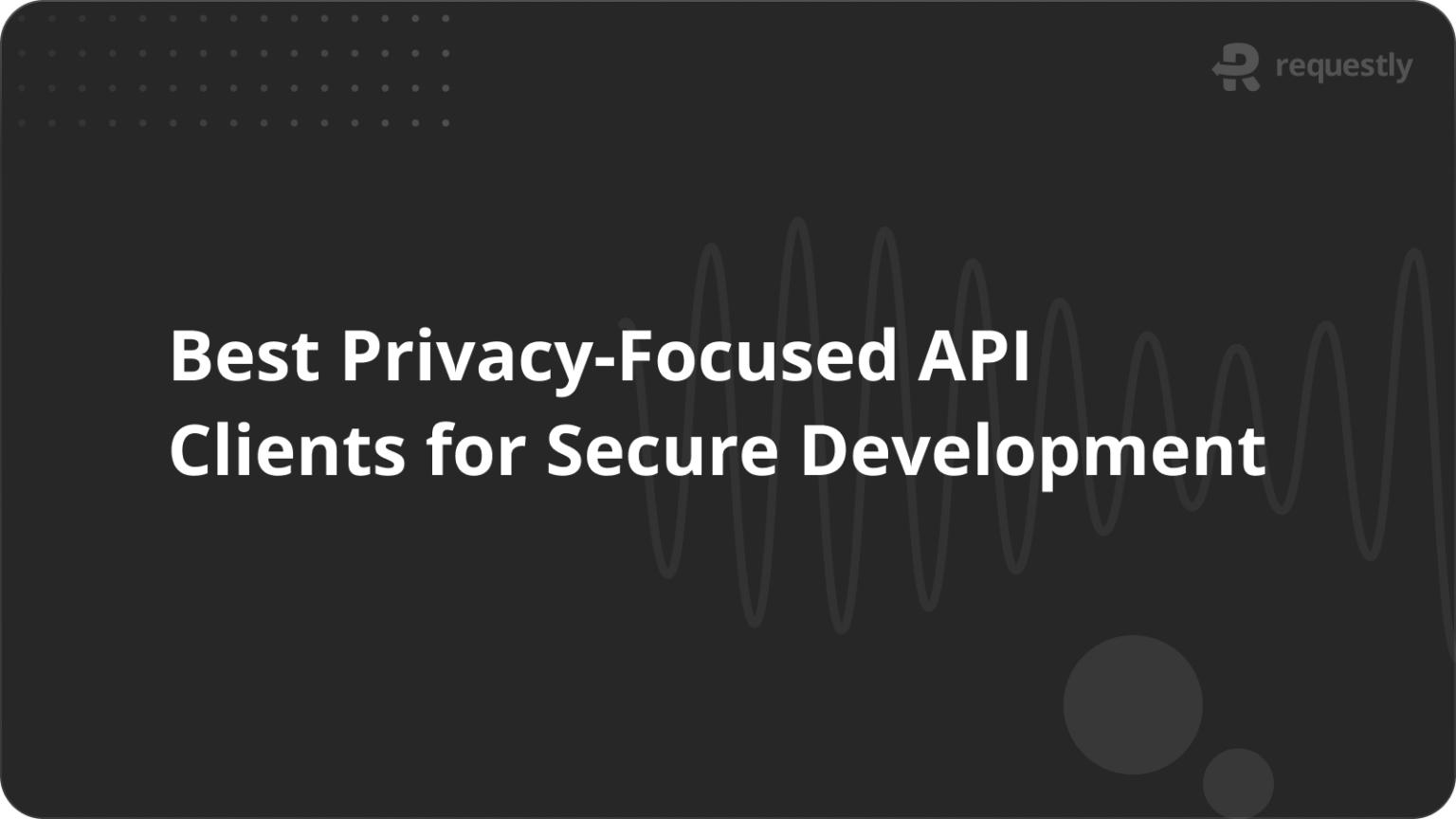 Best Privacy-Focused API Clients for Secure Development