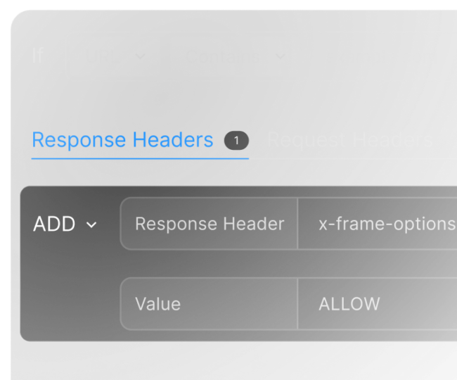 Modify HTTP Headers - Requestly