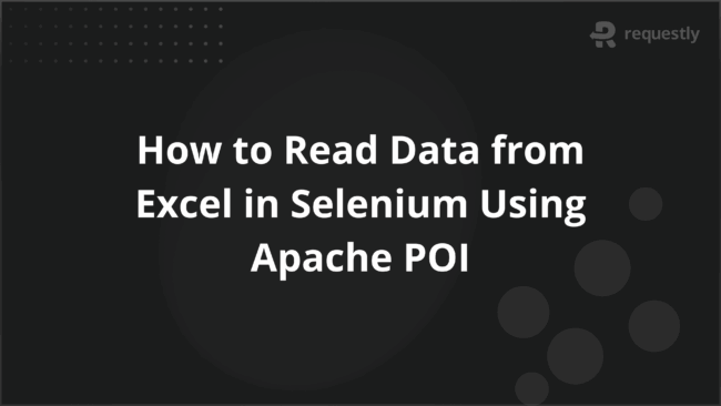 How To Read Data From Excel In Selenium Using Apache Poi